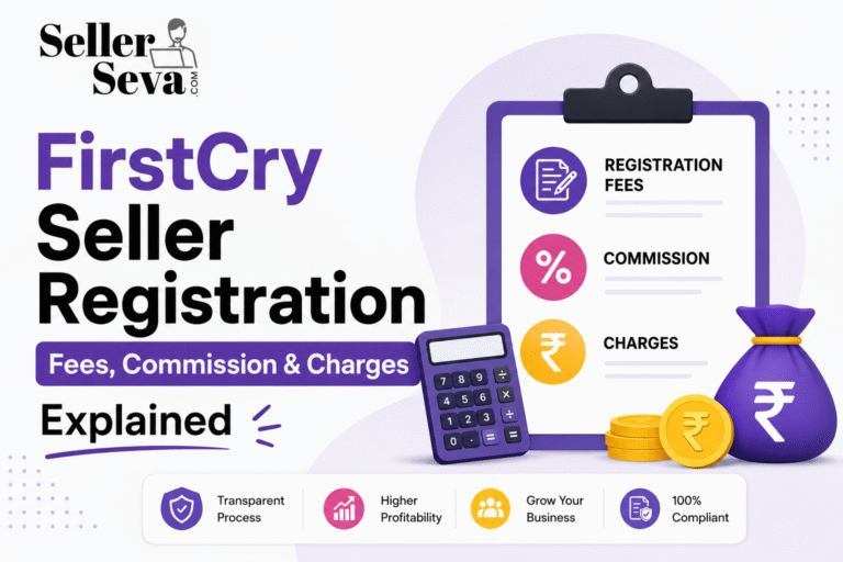 FirstCry Seller Registration Fees, Commission & Charges | Seller Seva
